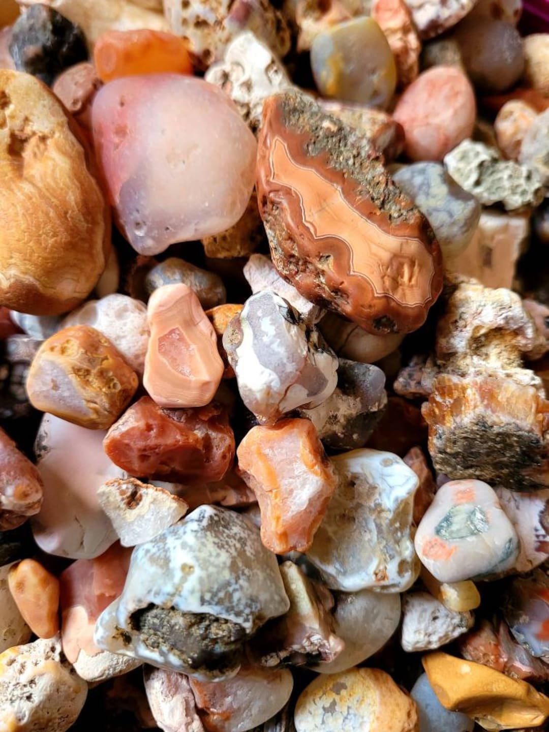 Scottish Mixed Raw Agates - Etsy