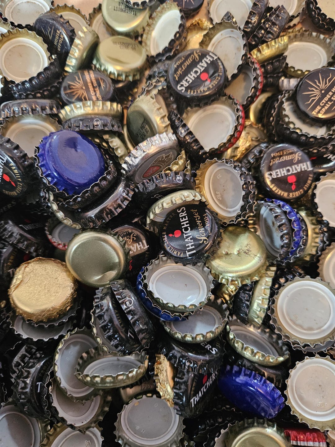 500 Used Bottle Caps, Ring Pulls/soda Tabs - Etsy