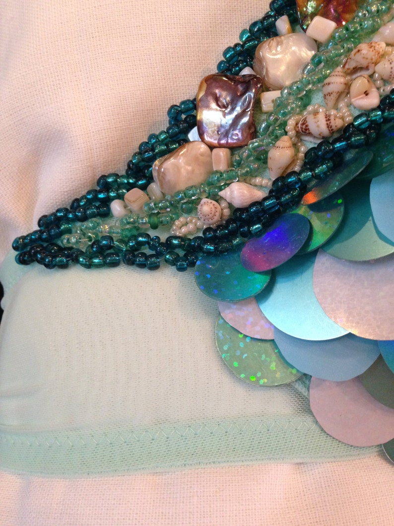 Marvelous Minty Mermaid Swim Bra | Etsy