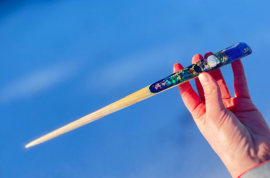 Magic Wand White Shell Perfect Handmade Personalized Gift for Witch or ...