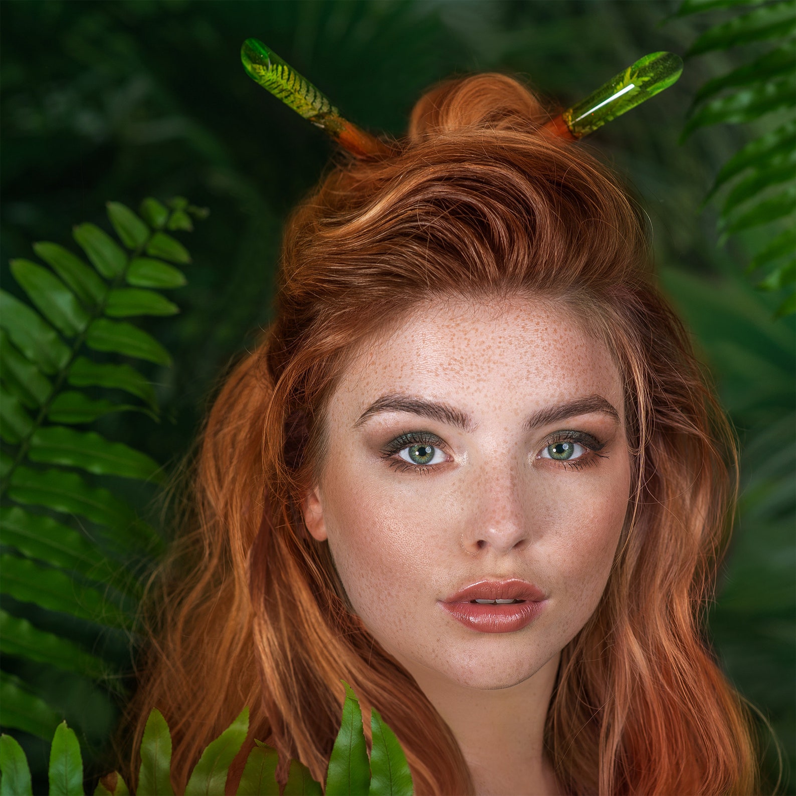 Fern Hair Stick Custom Order Personalize Handmade Resin - Etsy