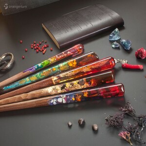 Custom Magic Wand - Perfect Personalized Handmade Gift for Witch Wizard ...