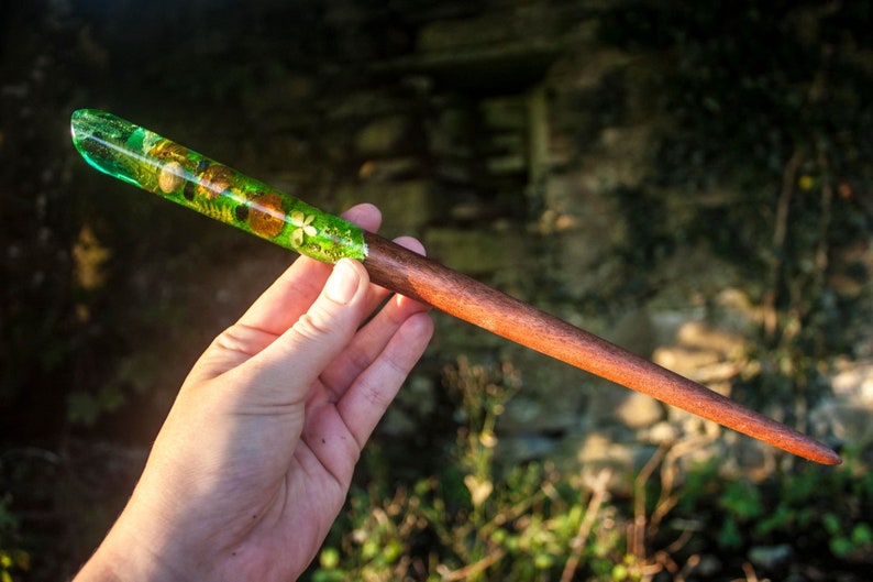 Custom Magic Wand - Perfect Personalized Handmade Gift for Witch Wizard ...
