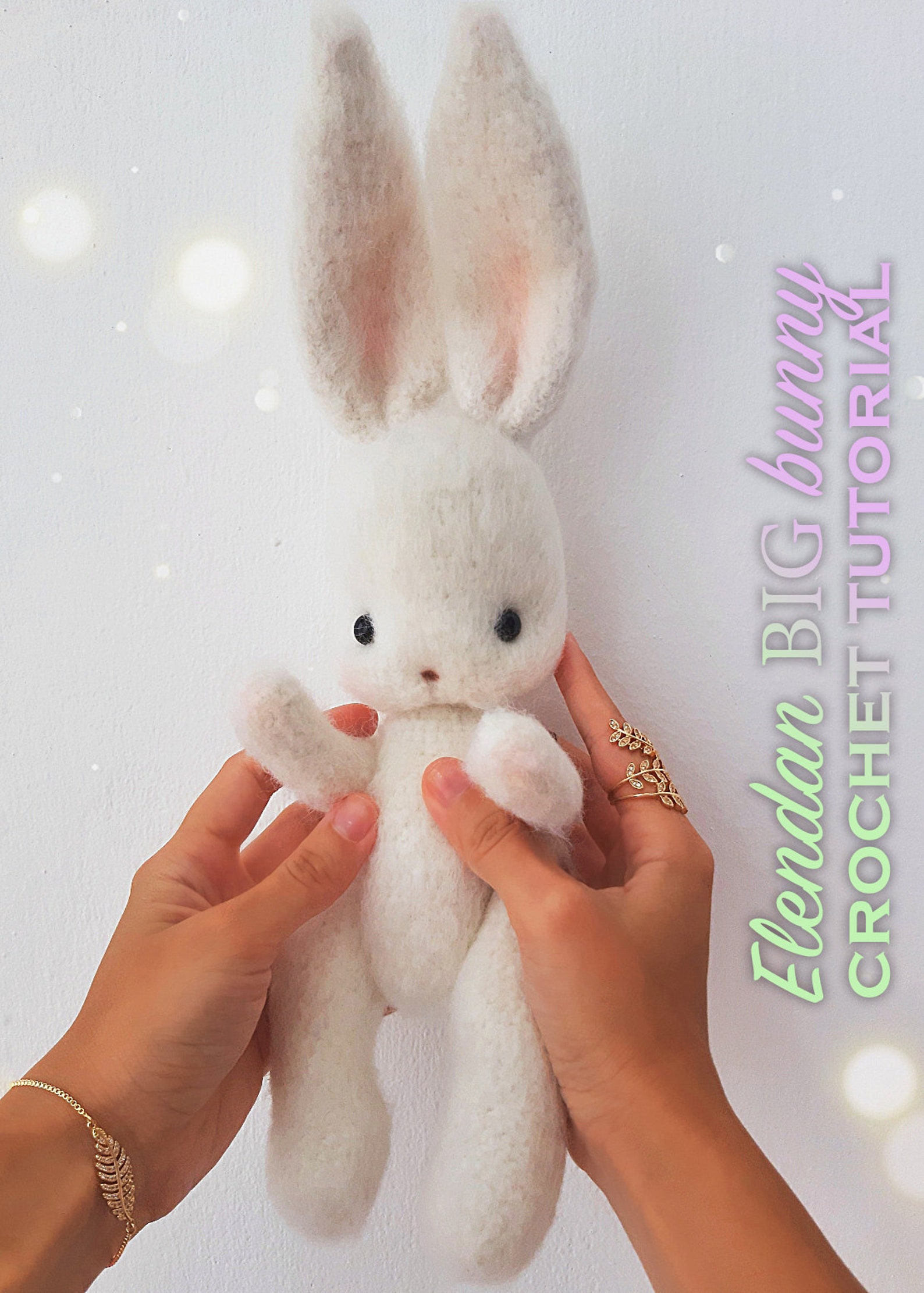 Big bunny crochet pattern amigurumi pattern amigurumi bunny | Etsy