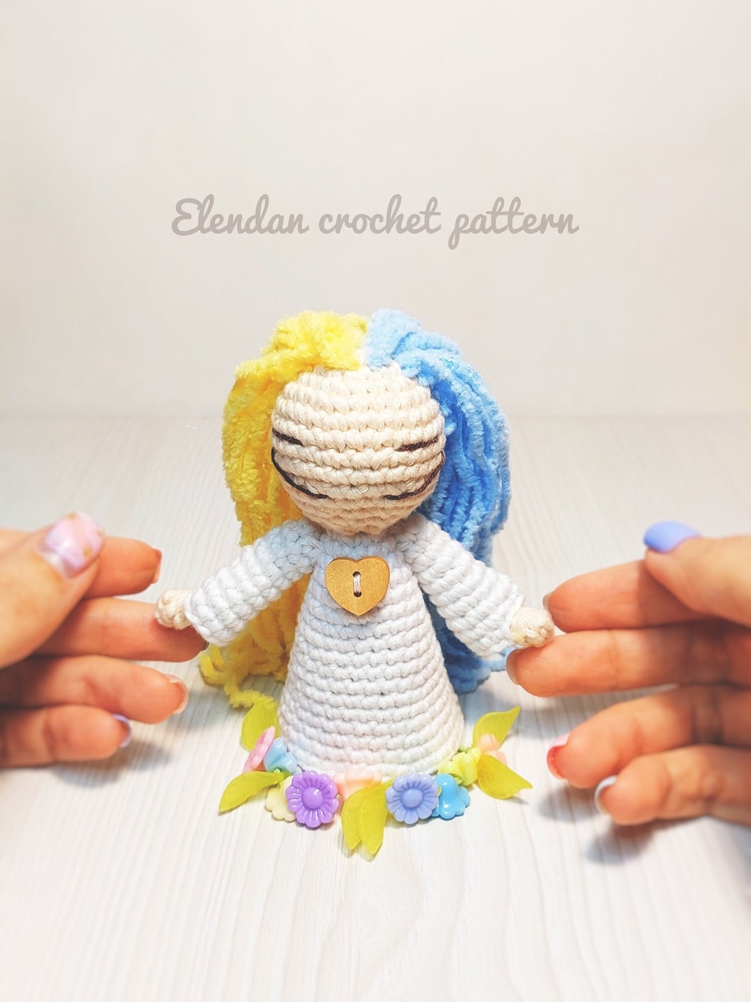 Ukrainian Doll Crochet Pattern (amigurumi Pattern, Crochet Doll Pattern ...