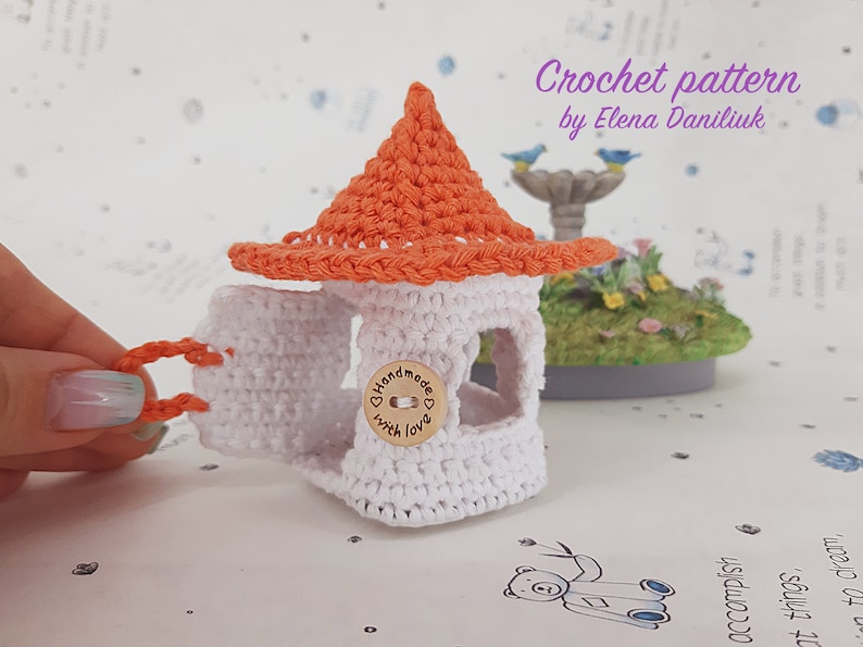 Crochet Pattern Tiny Dollhouse miniature Crochet Pattern - Etsy