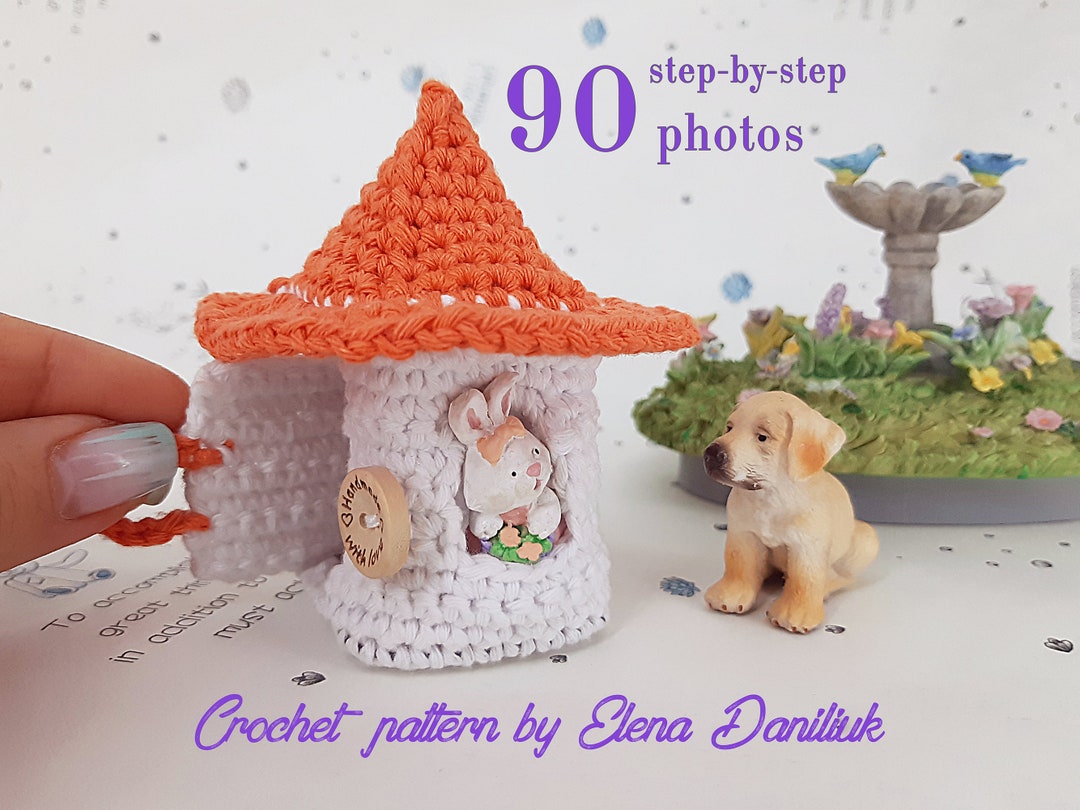 Crochet Pattern - Tiny Dollhouse (miniature Crochet Pattern, Amigurumi ...