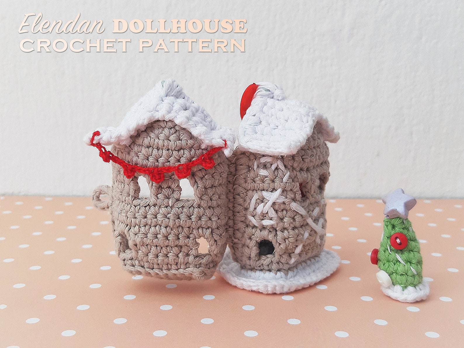 Crochet Pattern Dollhouse With Bunny amigurumi - Etsy