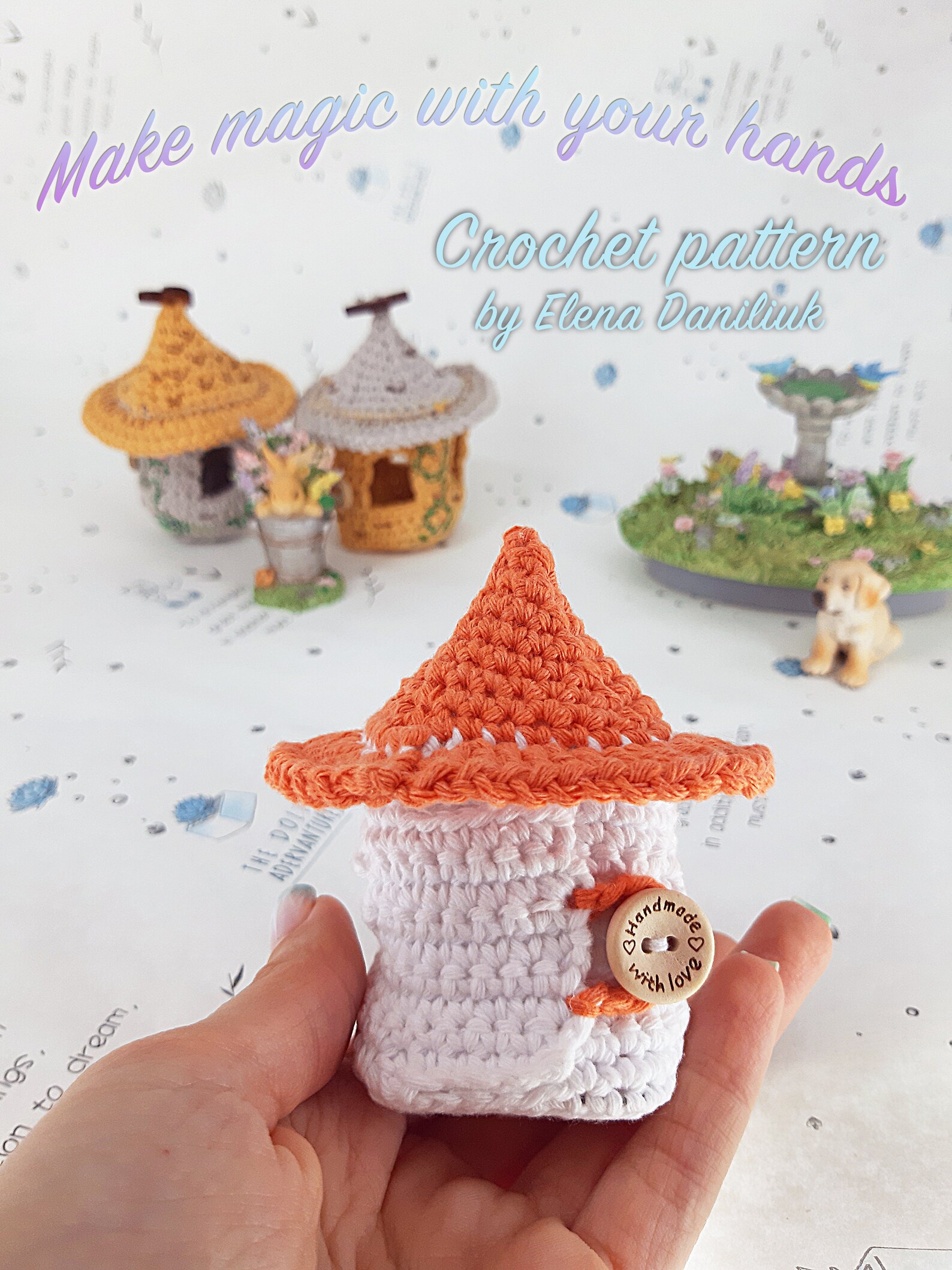 Crochet Pattern Tiny Dollhouse miniature Crochet Pattern - Etsy