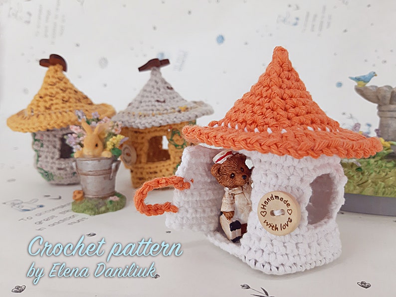 Crochet Pattern Tiny Dollhouse miniature Crochet Pattern - Etsy
