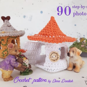 Crochet Pattern - Tiny Dollhouse (miniature Crochet Pattern, Amigurumi ...