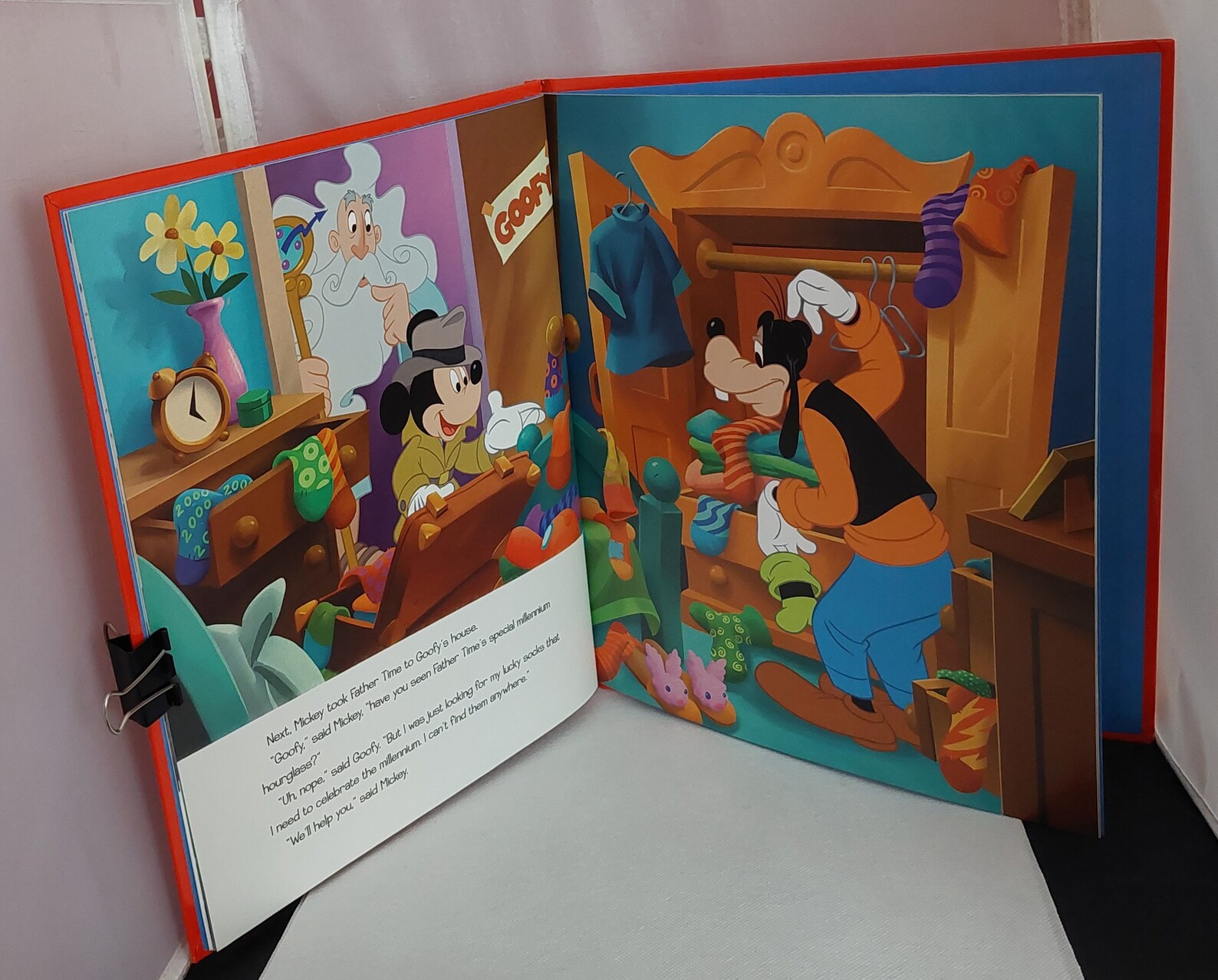 Walt Disneys Animated Book mickeys Millennium Mystery 2000 in Unused ...