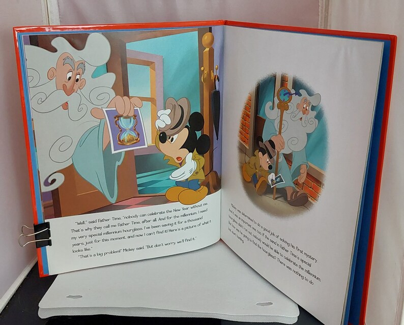 Walt Disney’s Animated Book “mickey’s Millennium Mystery 2000” in ...