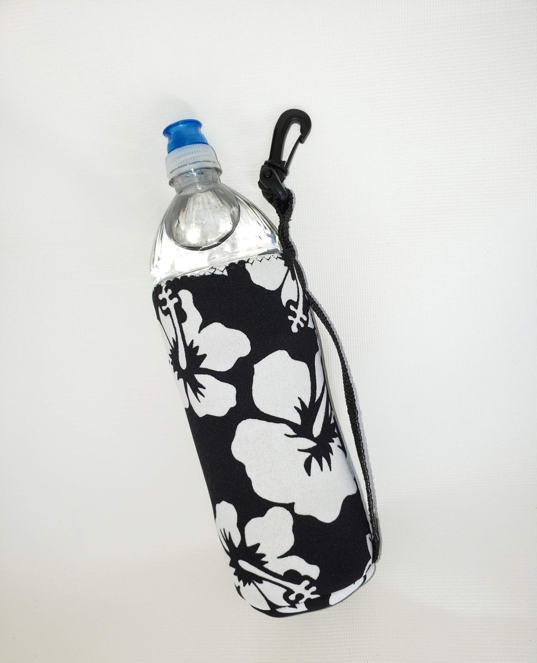 Water Bottle Coolie, 24oz Sport Bottle, Black, Drink Holder, Insulated ...
