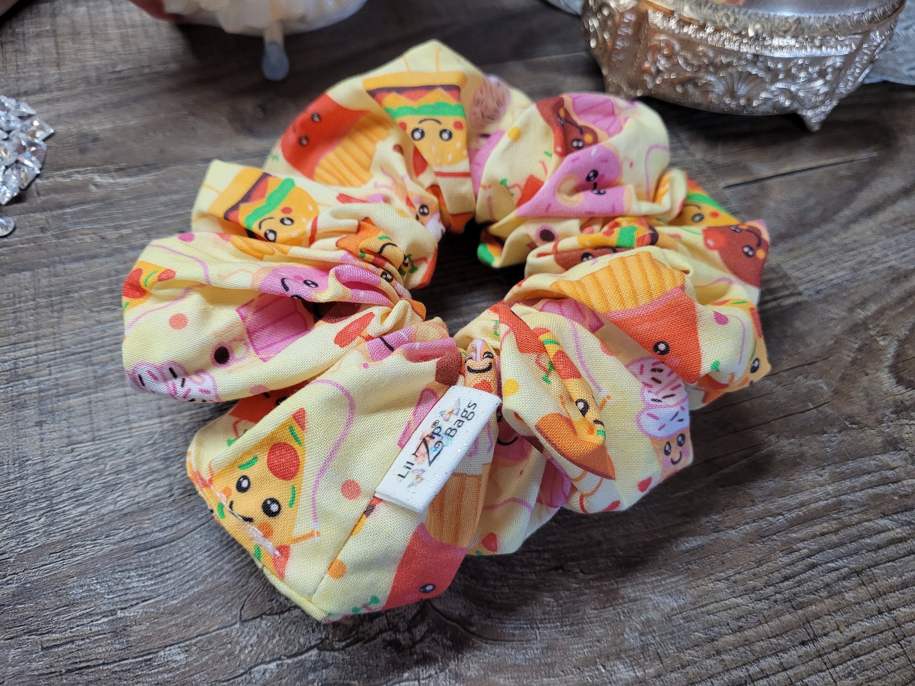 Jumbo Scrunchie Fast Food Scrunchie Birthday Scrunchie Fun Scrunchie ...