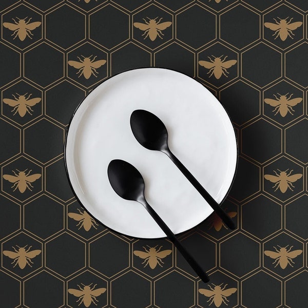 Bee Wallpaper - Etsy