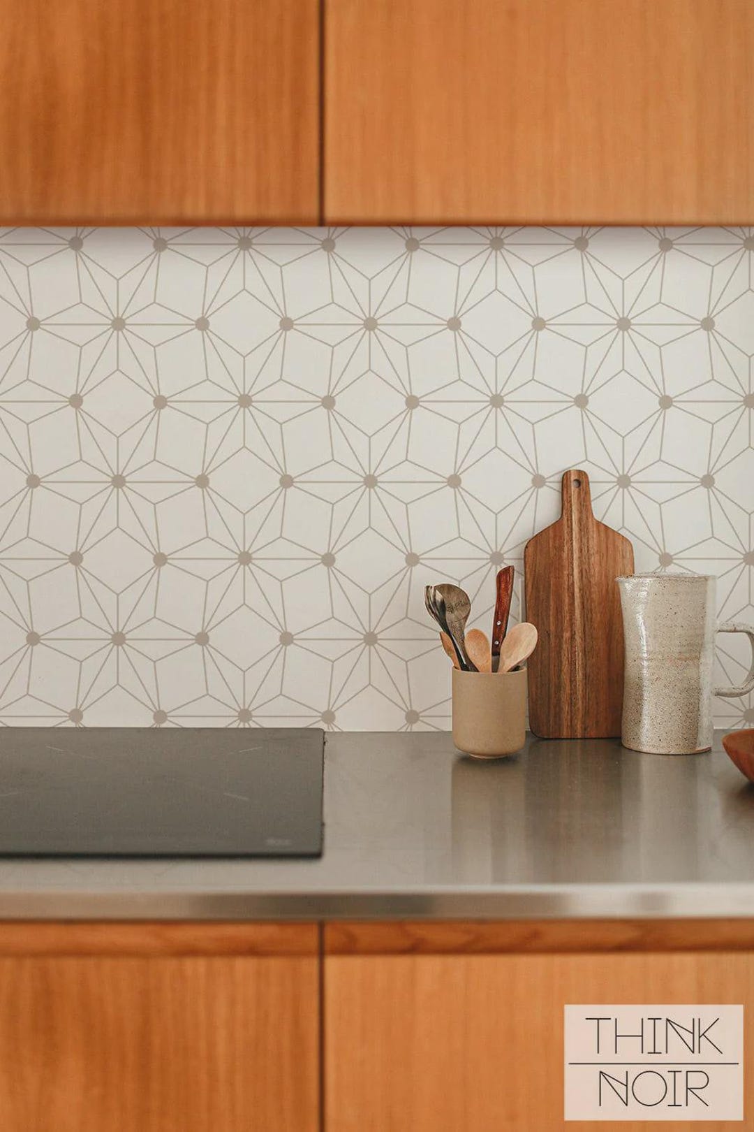 Minimalistic Peel and Stick Kitchen Backsplash Modern Backsplash Ideas ...