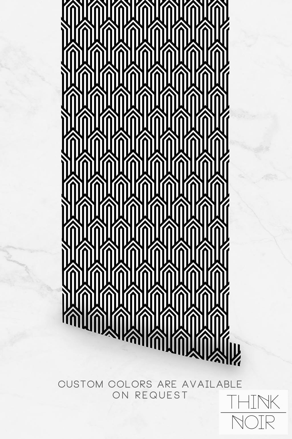 Art Deco Removable Wallpaper Also Available as Traditional | Etsy