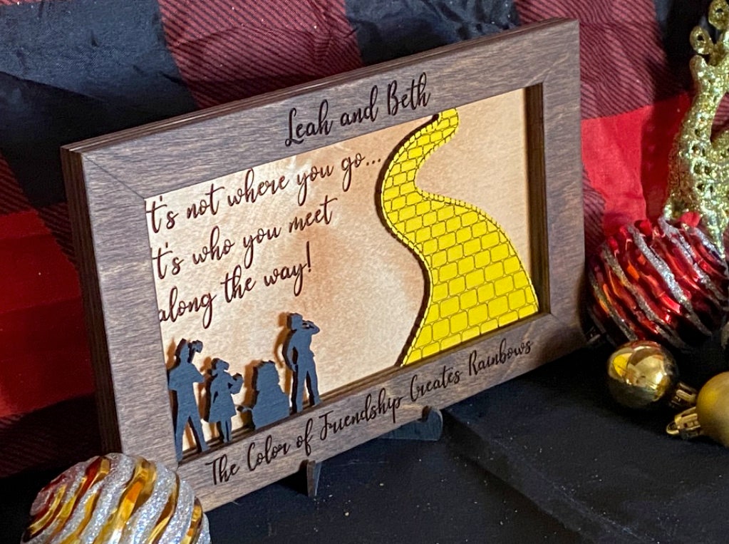 Wizard of Oz Gift Sign: Coworker Moving Away, Retirement Gift (8.5 X 5. ...