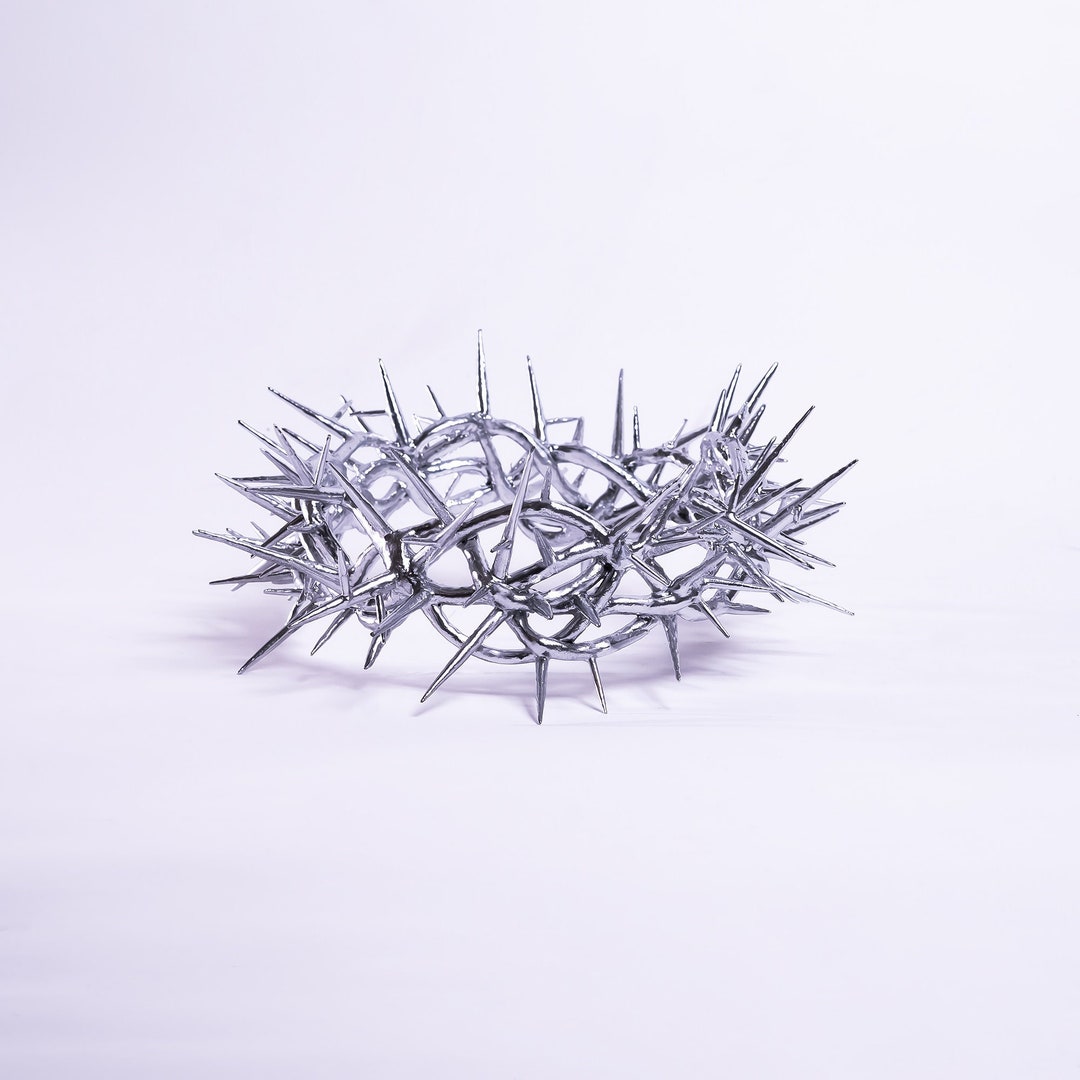 Great Crown of Silver Thorns - Etsy