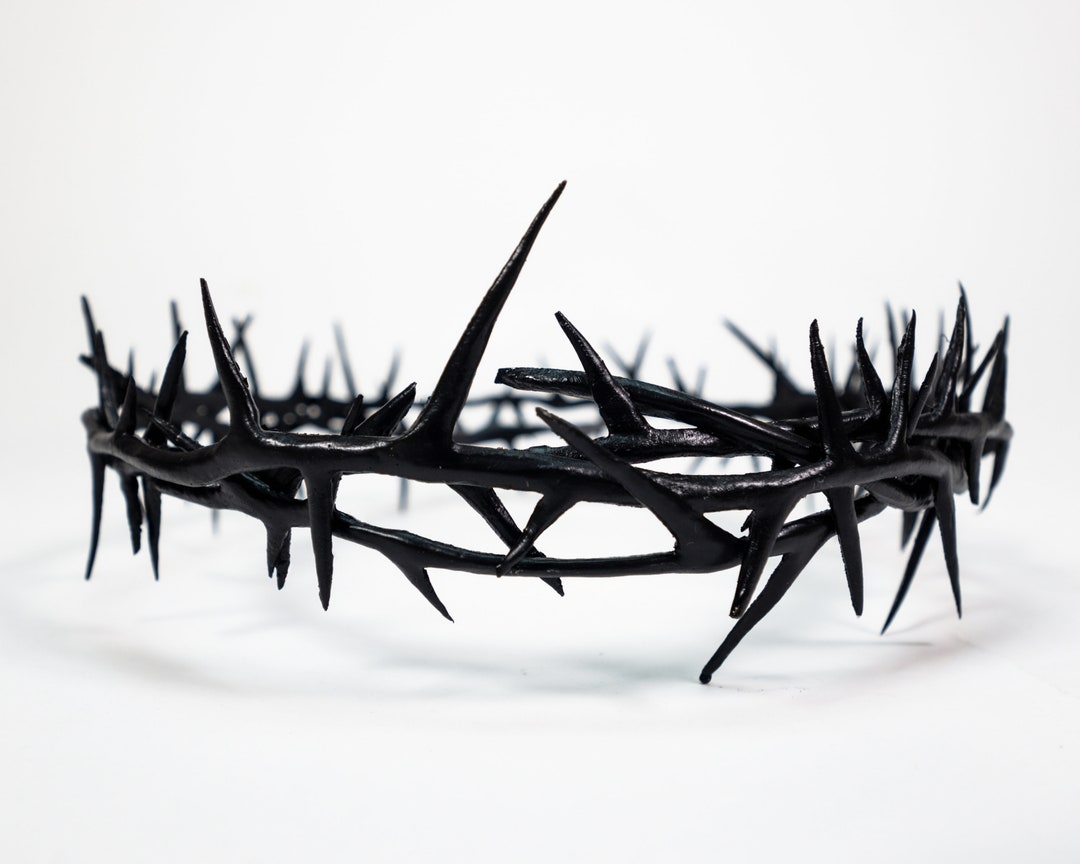 Crown of Black Thorns - Etsy