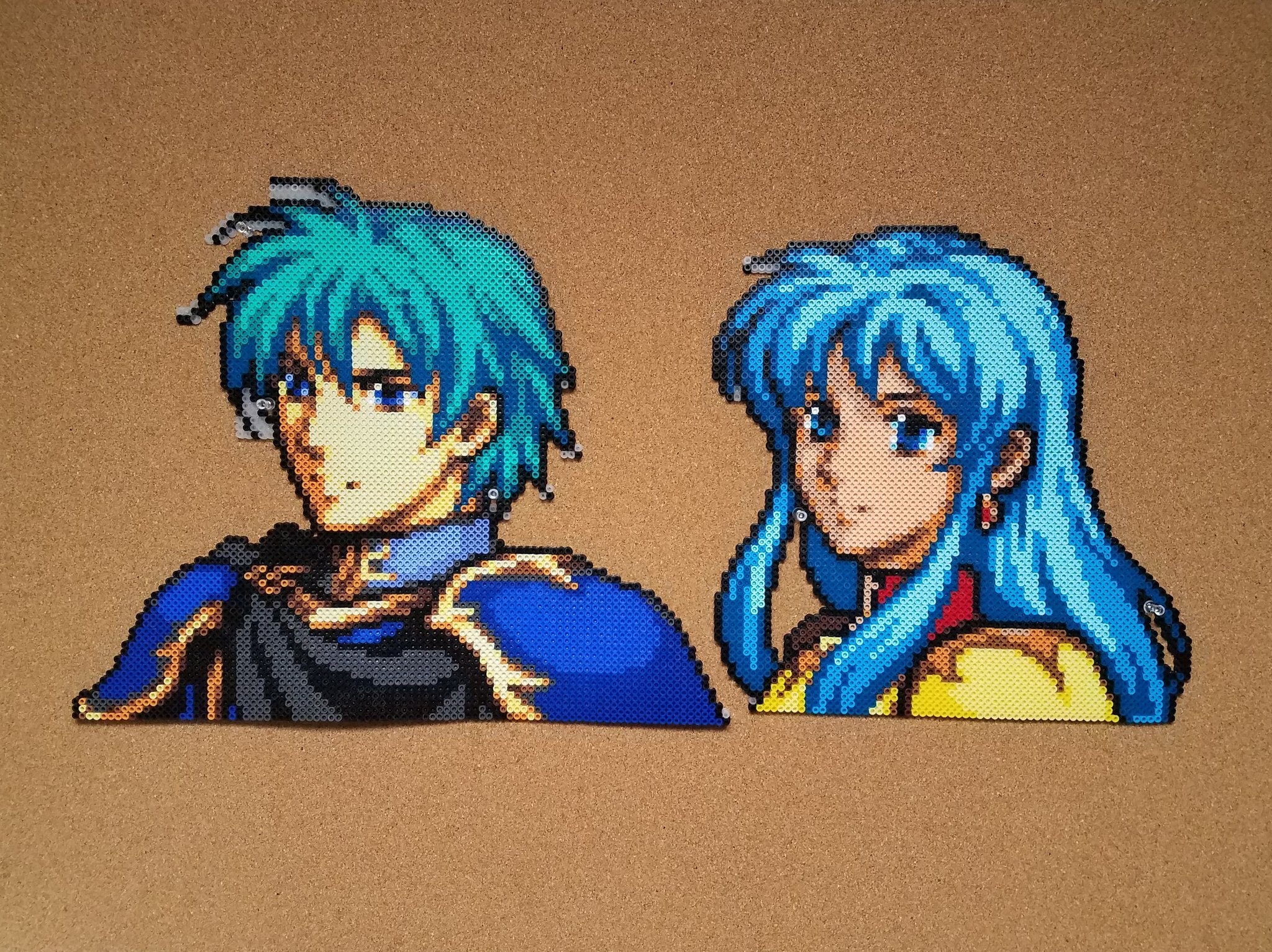 Fire Emblem 8 (sacred Stones) Character Portraits - Fuse Bead Sprite Wall Art Figure - Etsy