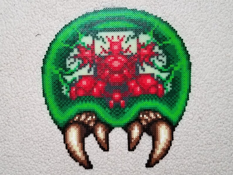 Super Metroid (SNES) Character - Fuse Bead Sprite Wall Art Figure - Etsy