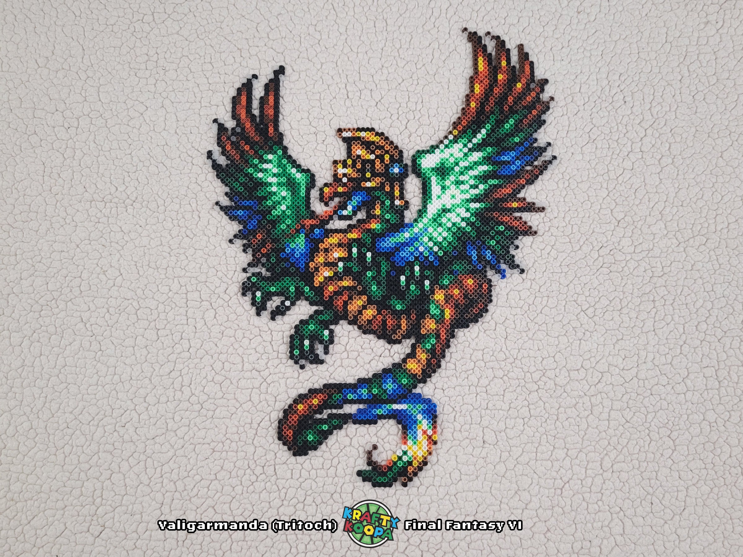Final Fantasy Summons - Fuse Bead Sprite Wall Art Figure - Etsy