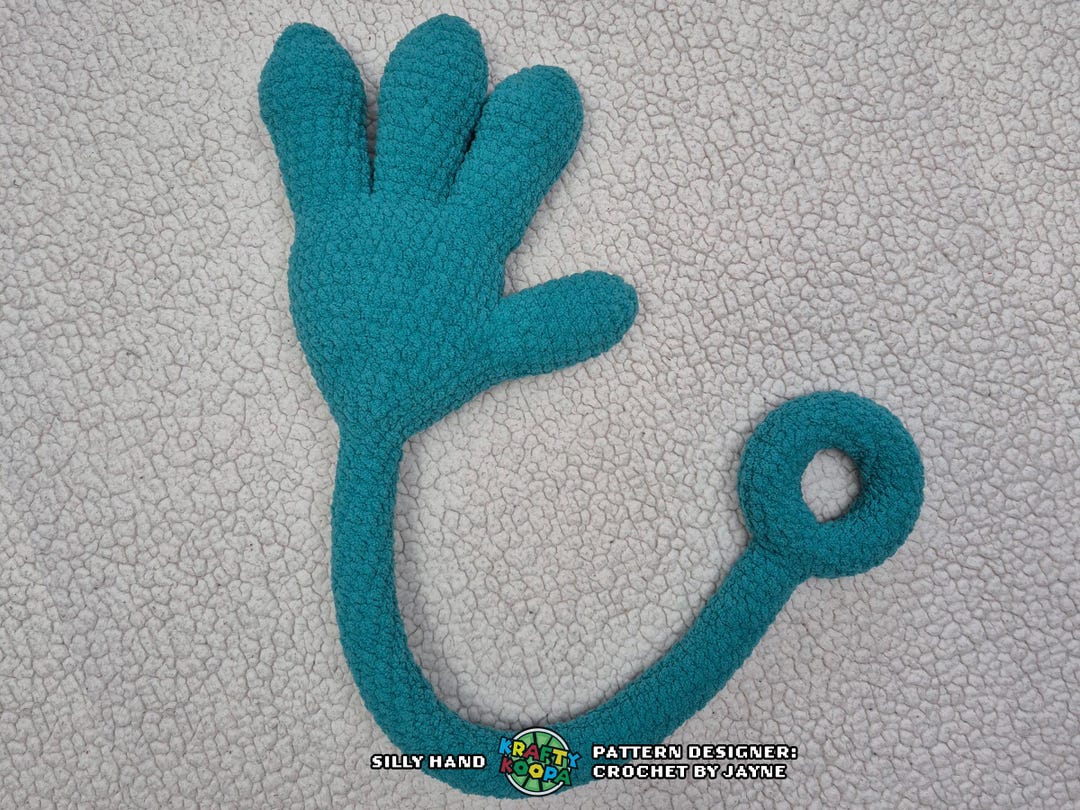 Sticky, Silly Hand Inspired Crochet | Plushie, Softie, Amigurumi - Etsy