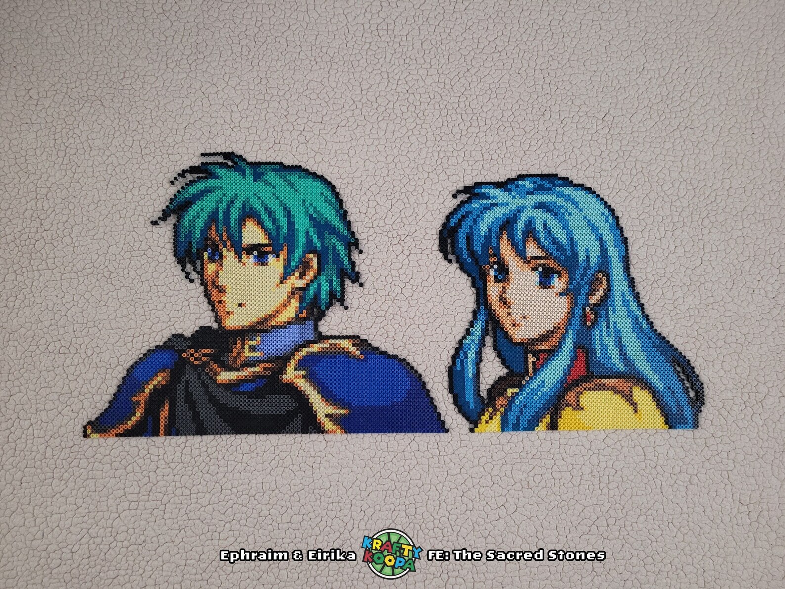 Fire Emblem 8 (sacred Stones) Character Portraits - Fuse Bead Sprite ...