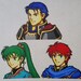 Fire Emblem 7 (blazing Blade) Character Portraits - Fuse Bead Sprite Wall Art Figure - Etsy
