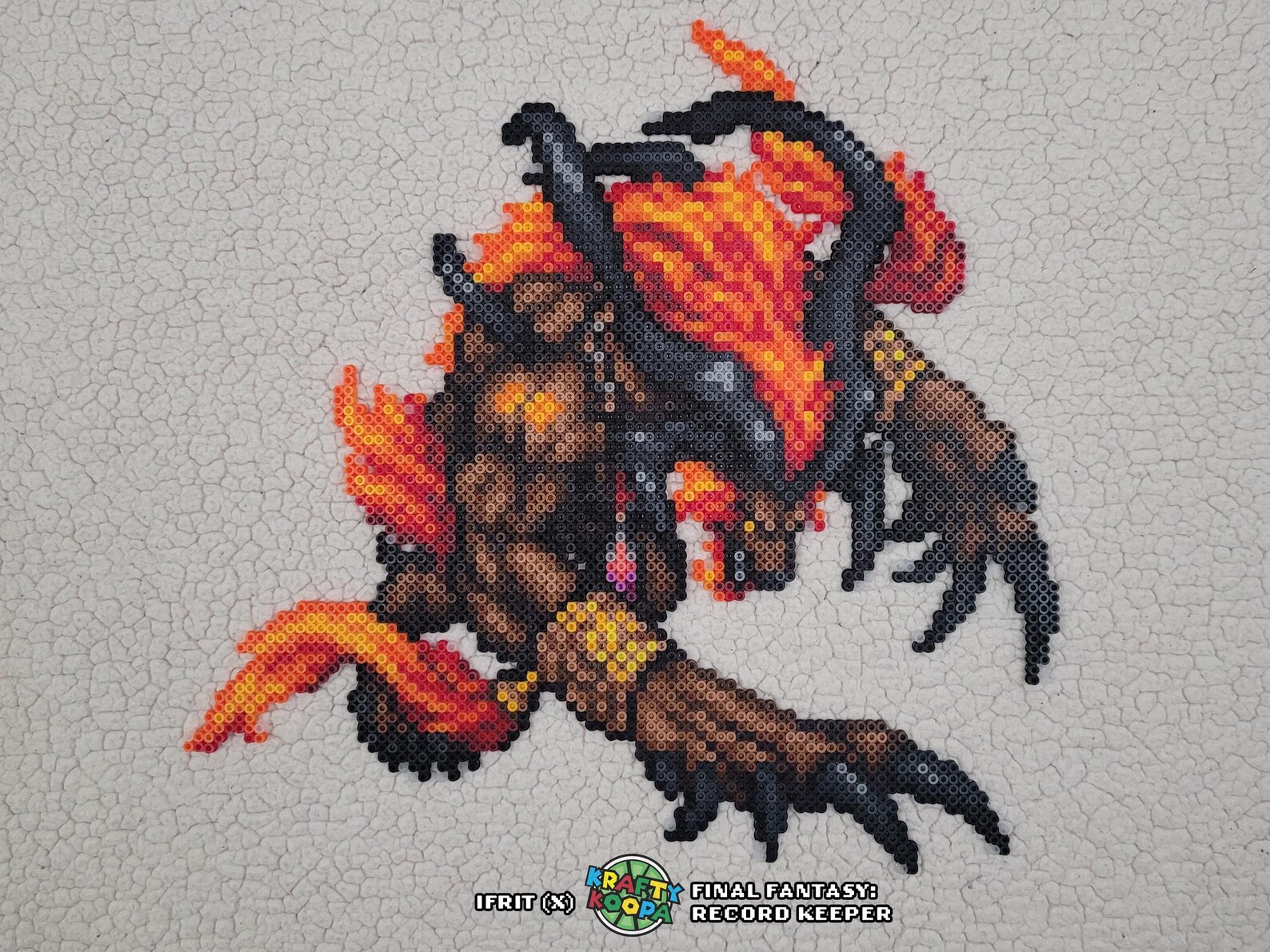 Final Fantasy Summons - Fuse Bead Sprite Wall Art Figure - Etsy