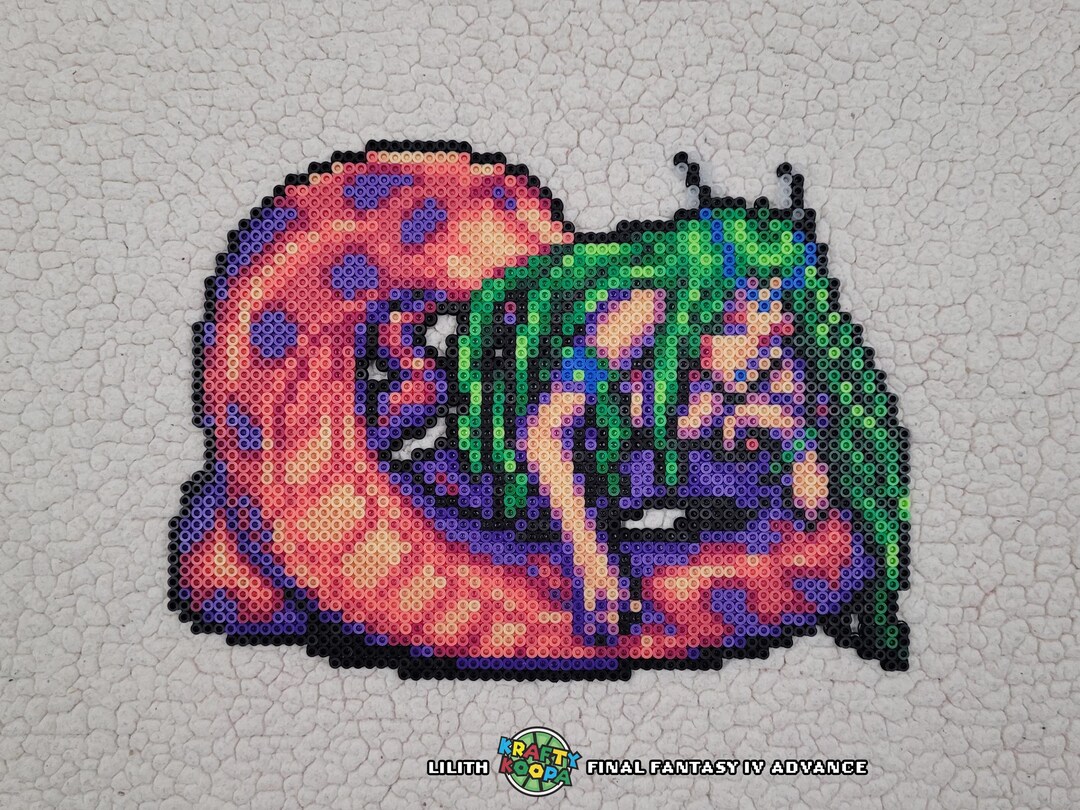Final Fantasy Enemies - Fuse Bead Sprite Wall Art Figure - Etsy