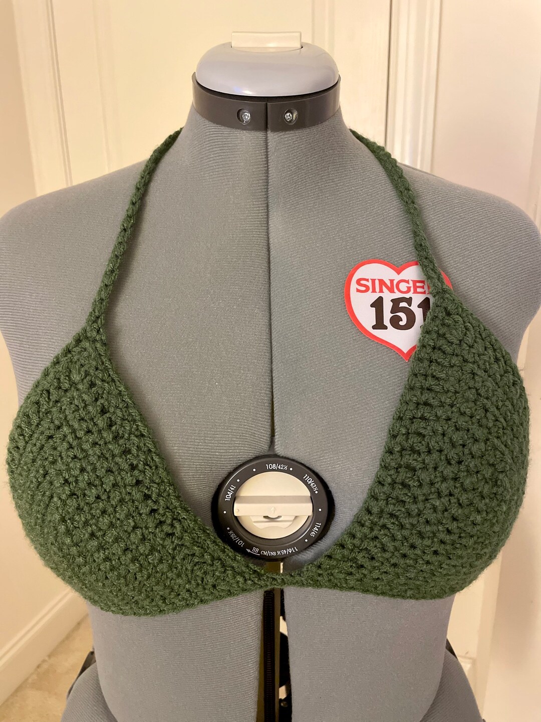 Plain Ann Crochet Bikini Top - Etsy