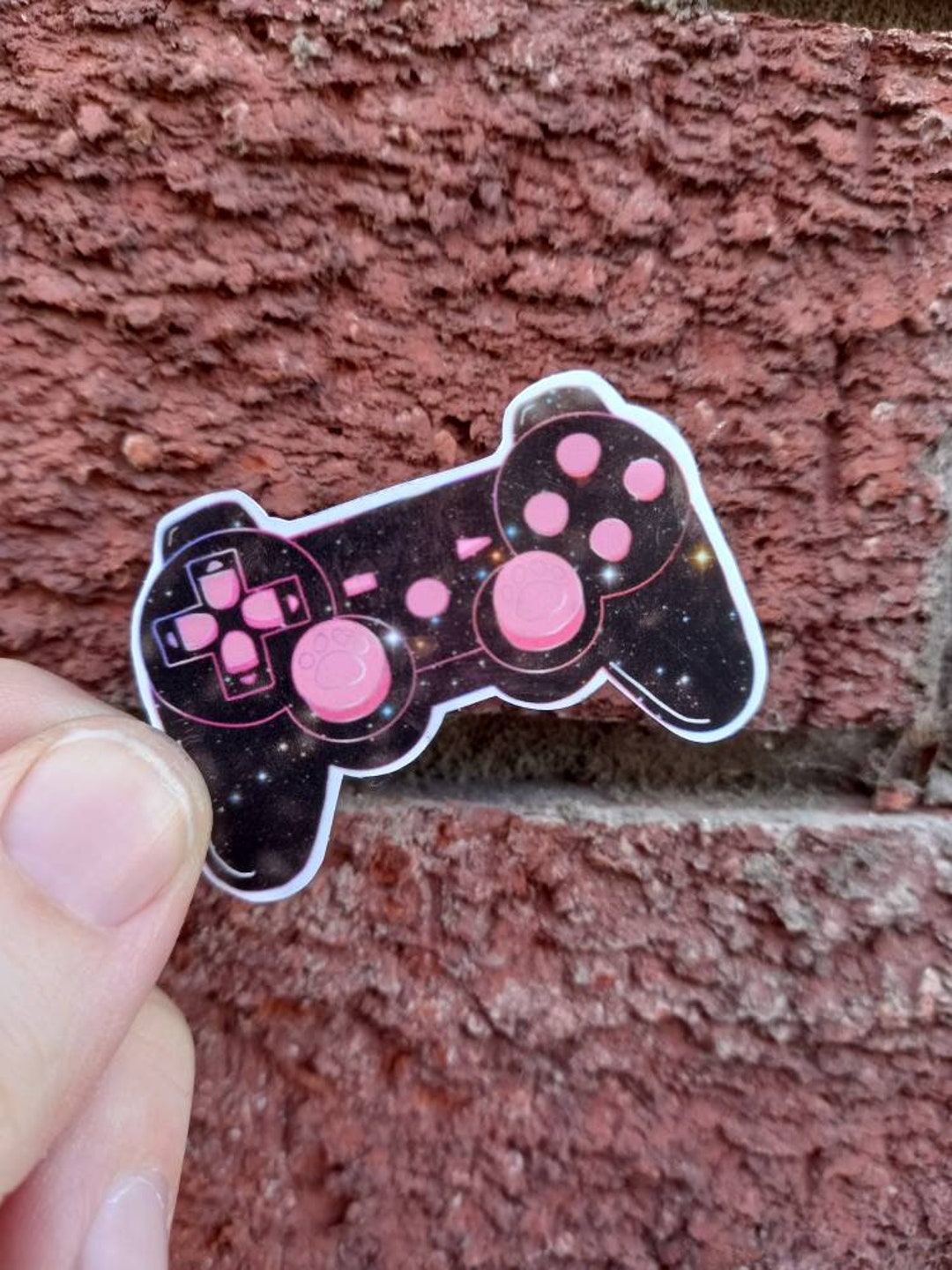 Galaxy Gamer Sticker Pack Hand Drawn Stickers Space Themed - Etsy