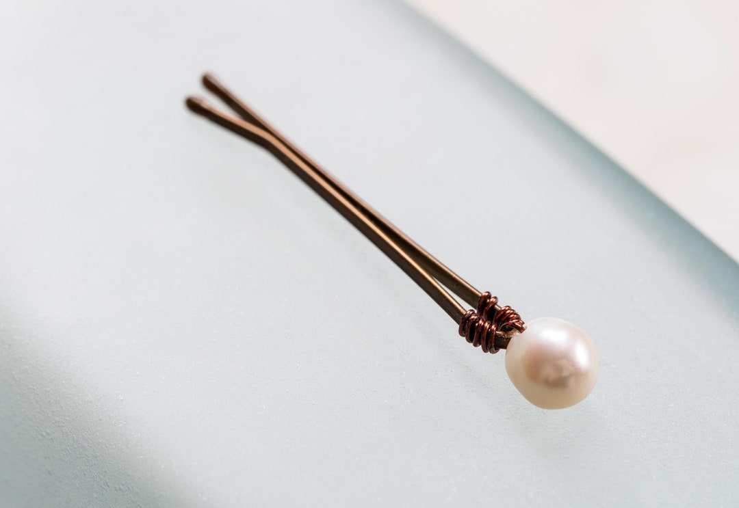 Elizabethan Inspired Pearl Hair Pin - Etsy