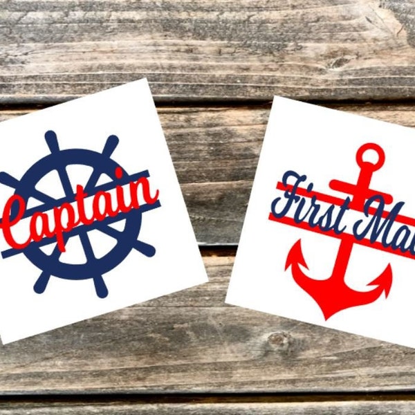 Captain First Mate - Etsy