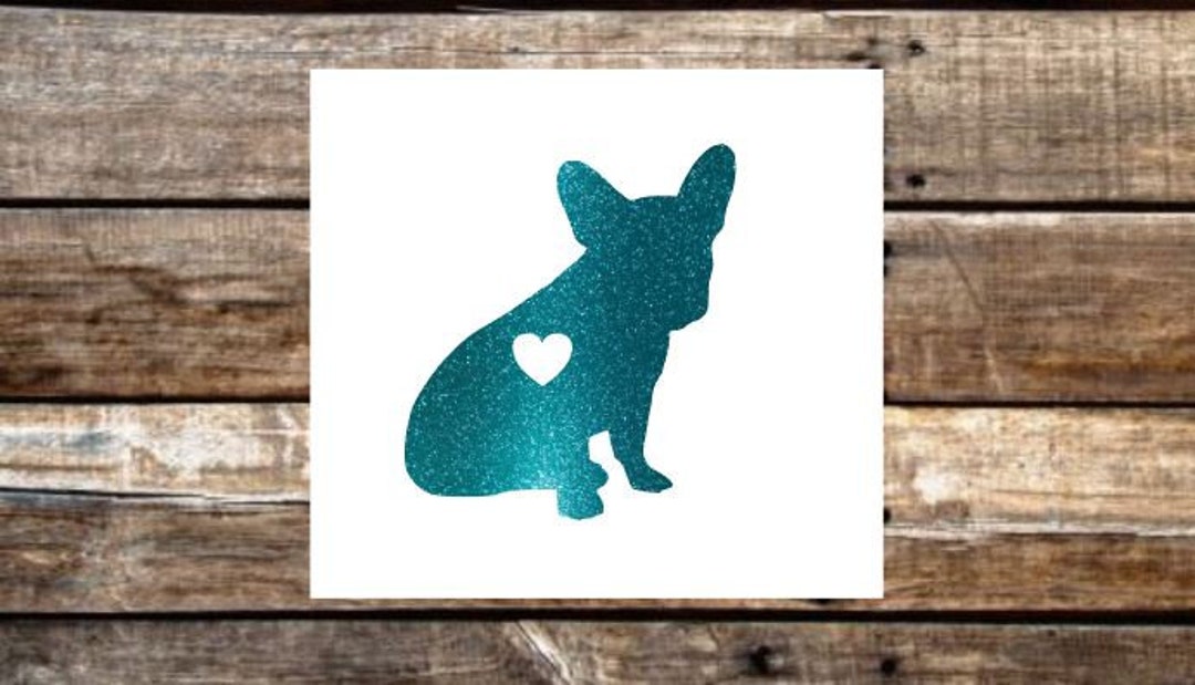 French Bulldog Decal, Frenchie Decal, French Bulldog Car Decal, French ...
