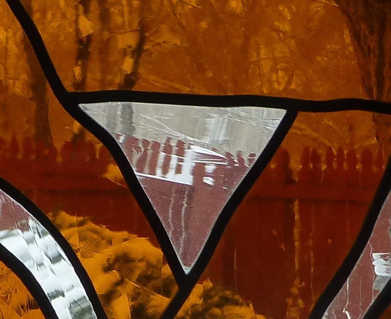 Stained Glass M. C. Escher Moebius Strip Panel 20" X 20" - Etsy