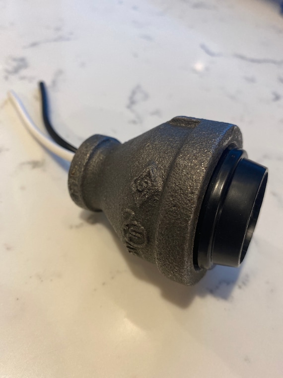 Industrial Iron Pipe Steampunk Lamp Socket Fits 1/2 3/4 - Etsy