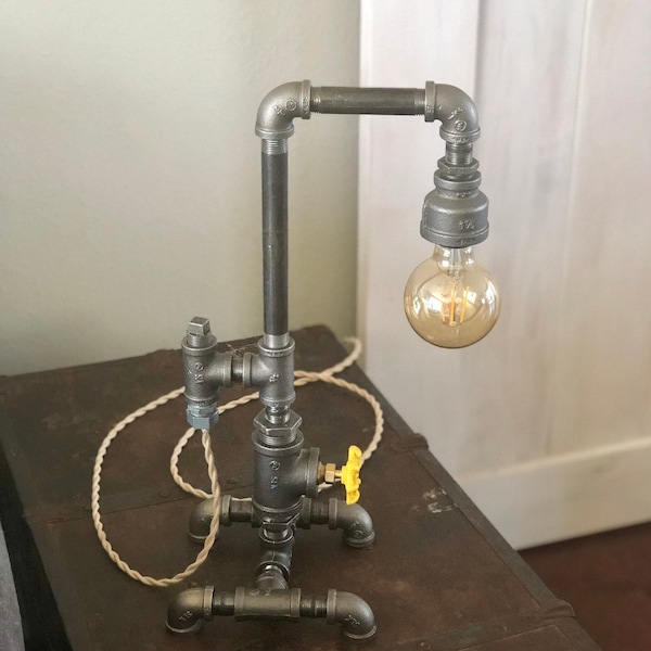 Gas Pipe Lamp - Etsy