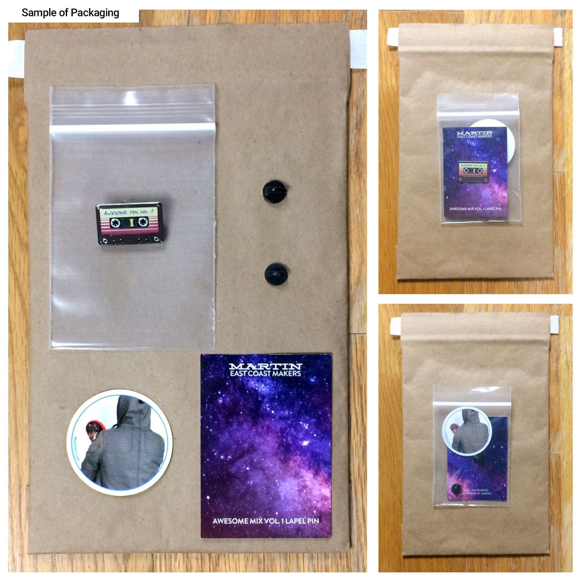 Awesome Mix 1 & 2 Pin Set - Etsy Canada