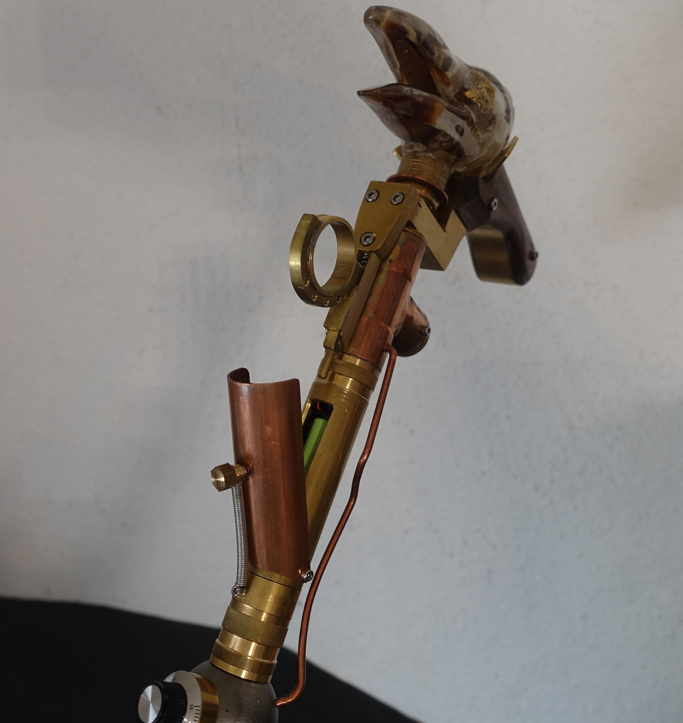 Steampunk Raven Skull Cane With Leds - Etsy