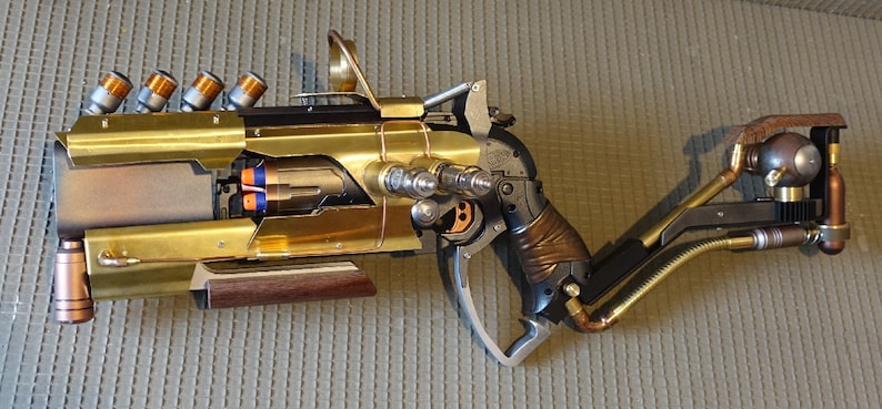 Steampunk NERF MOD, Hammershot Lever Action Repeater, Full Metal - Etsy UK