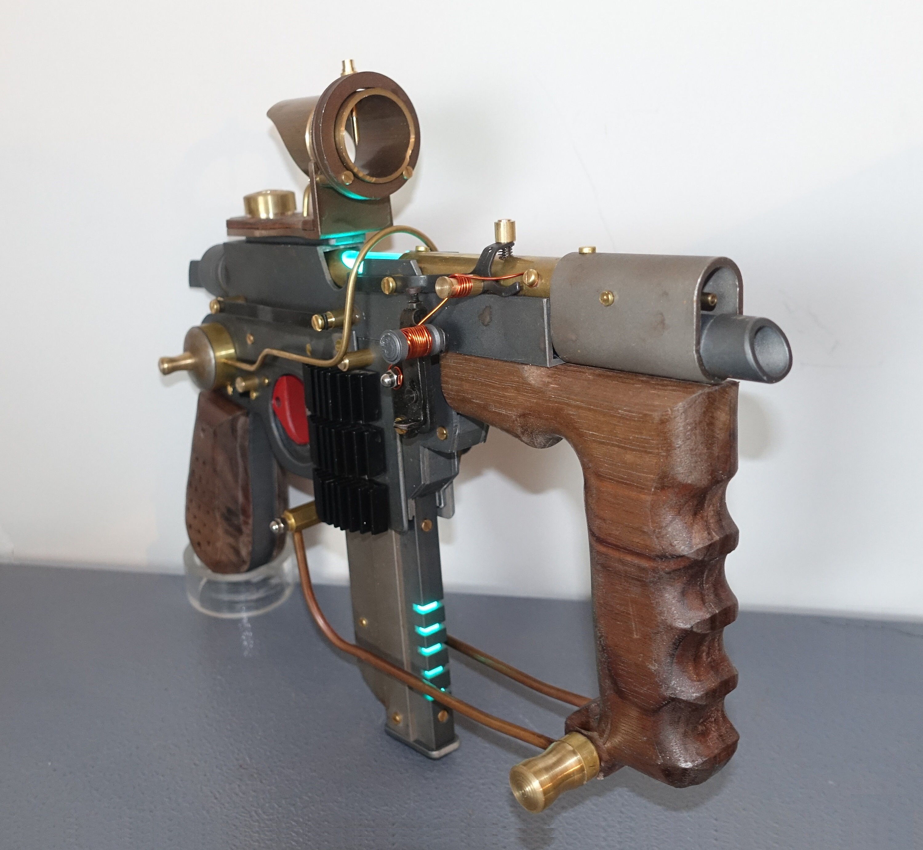 Unique Steampunk Dieselpunk SMG Prop Weapon for Cosplay and Conventions ...