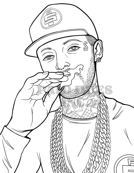 Nipsey Hussle Coloring Pages Coloring Pages