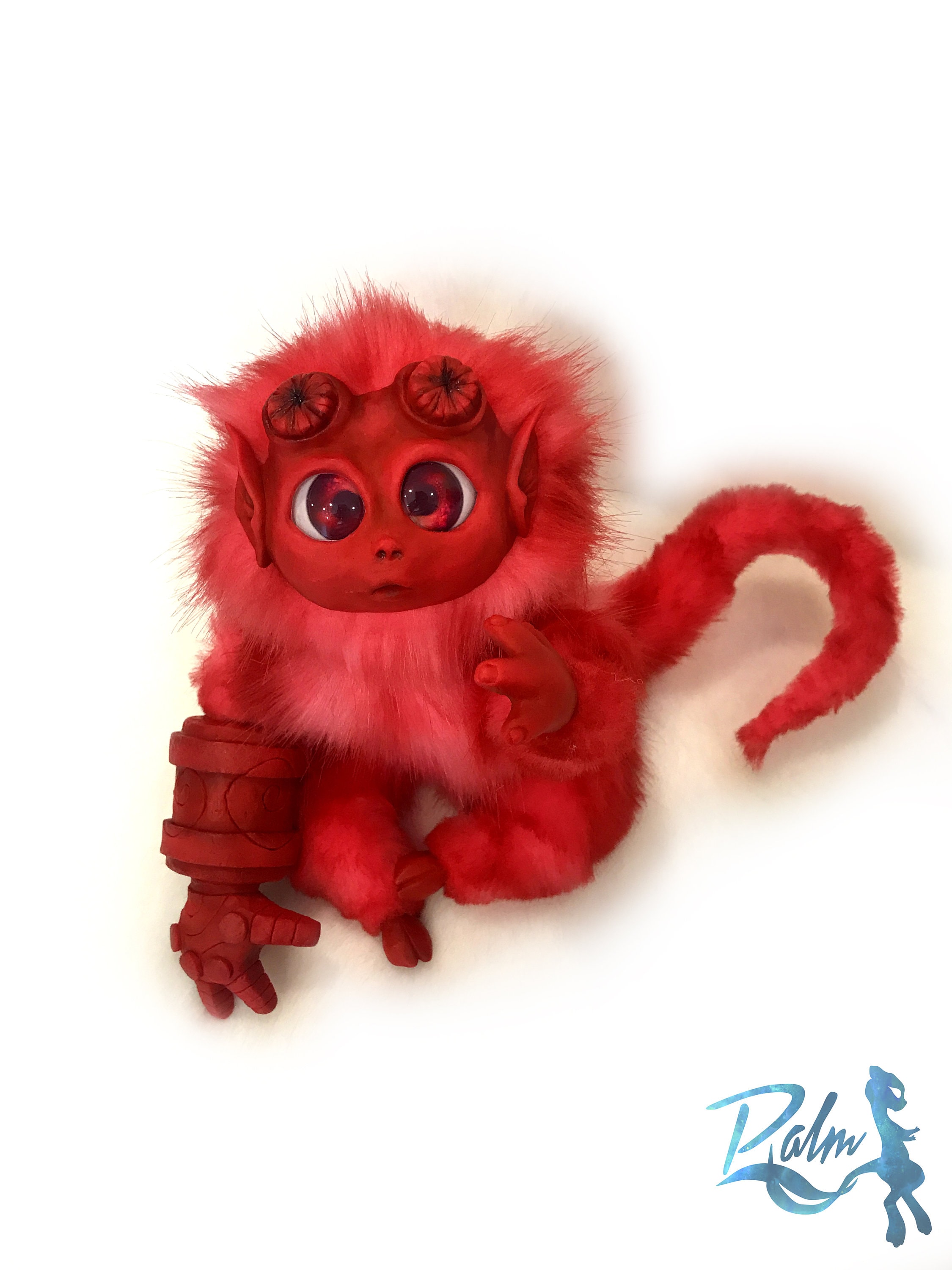 Hellboy cute baby doll hellboy figure collectible toys DC | Etsy