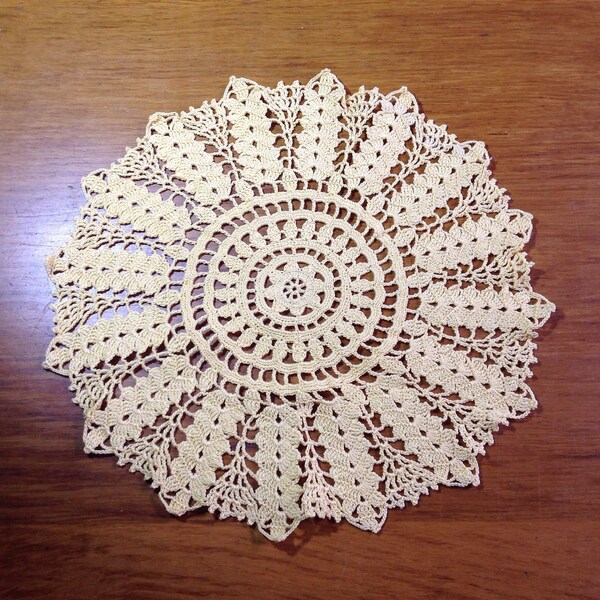 Wheat Doily - Etsy