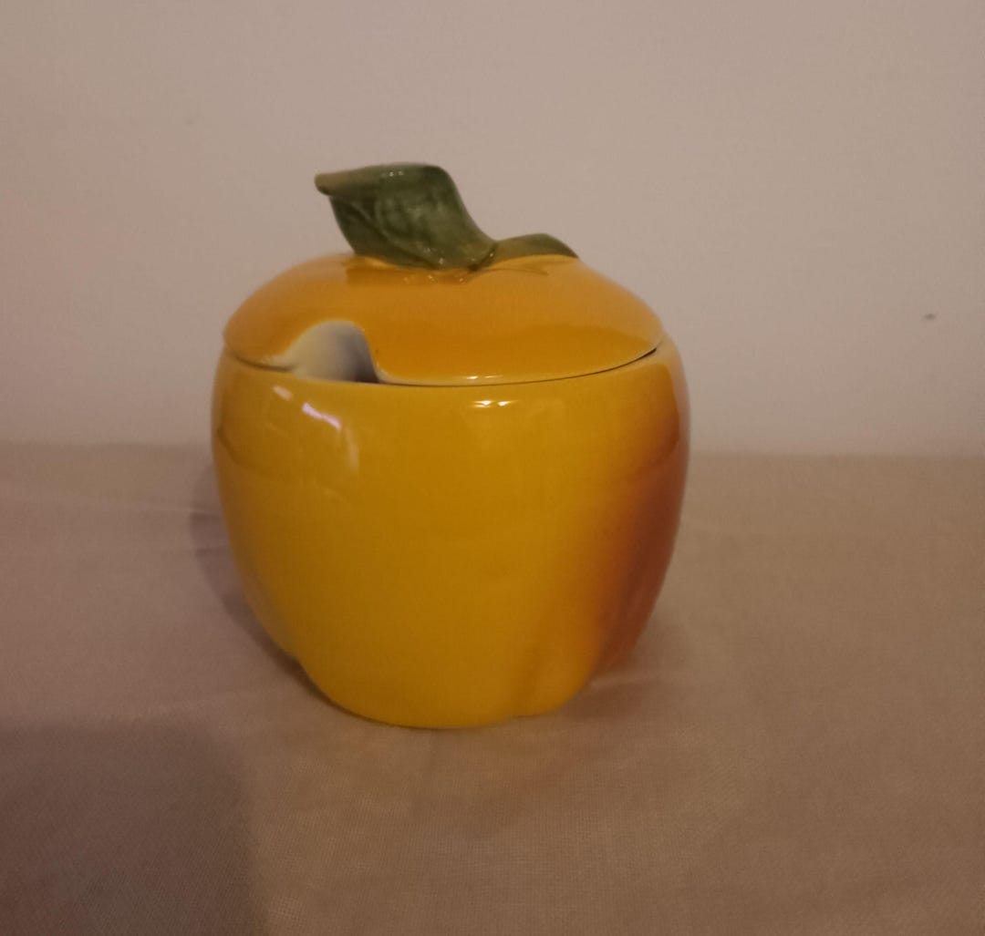 Vintage Apple Shaped Pot Made in West Germany - Etsy