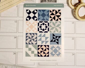 Quilt Stickers | Etsy